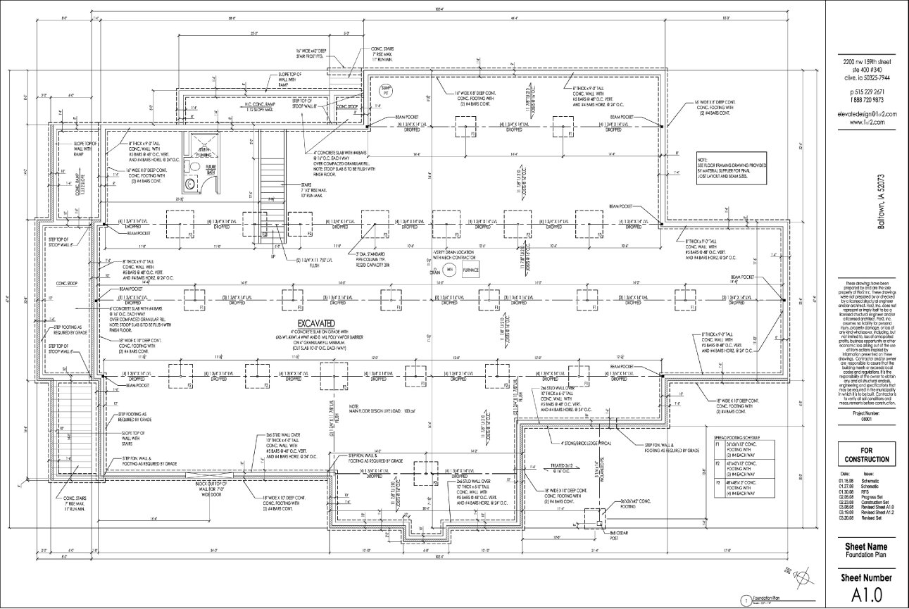Construction Drawings - Catherine Renae Thomas Design Co.