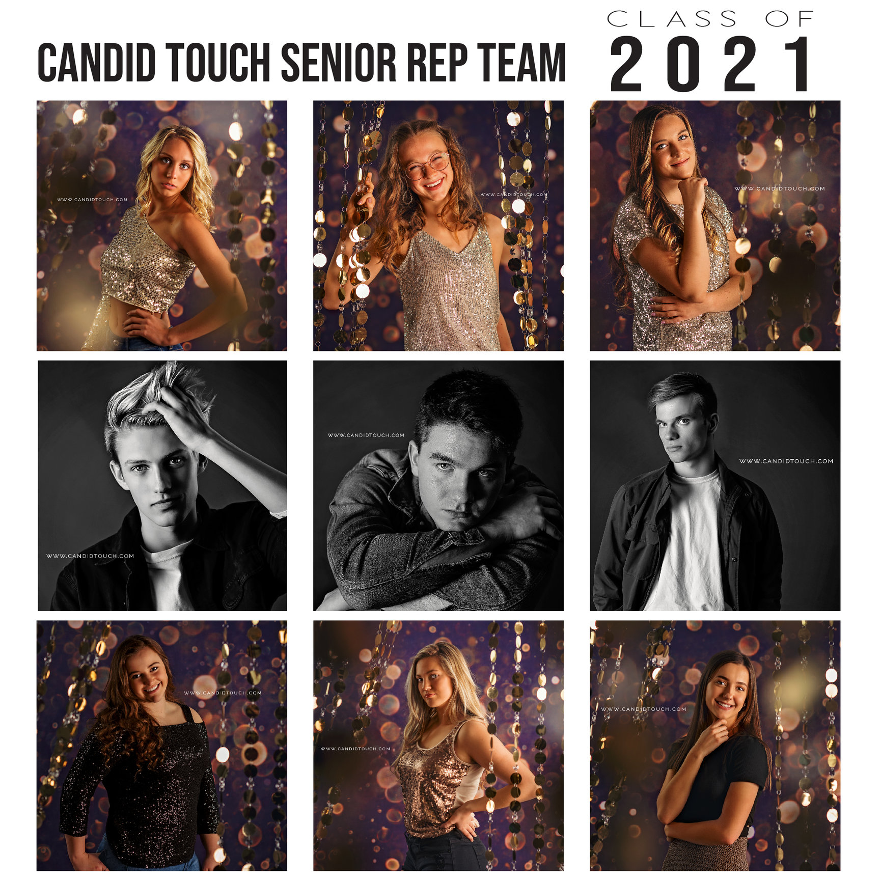 Class of 2021 Senior Rep Team