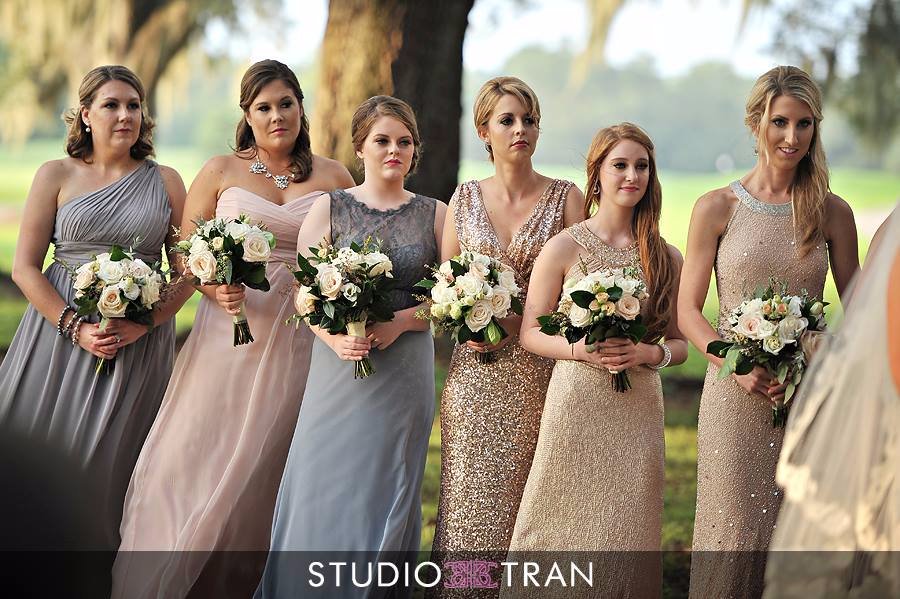 bridal party - NOLA FLORA