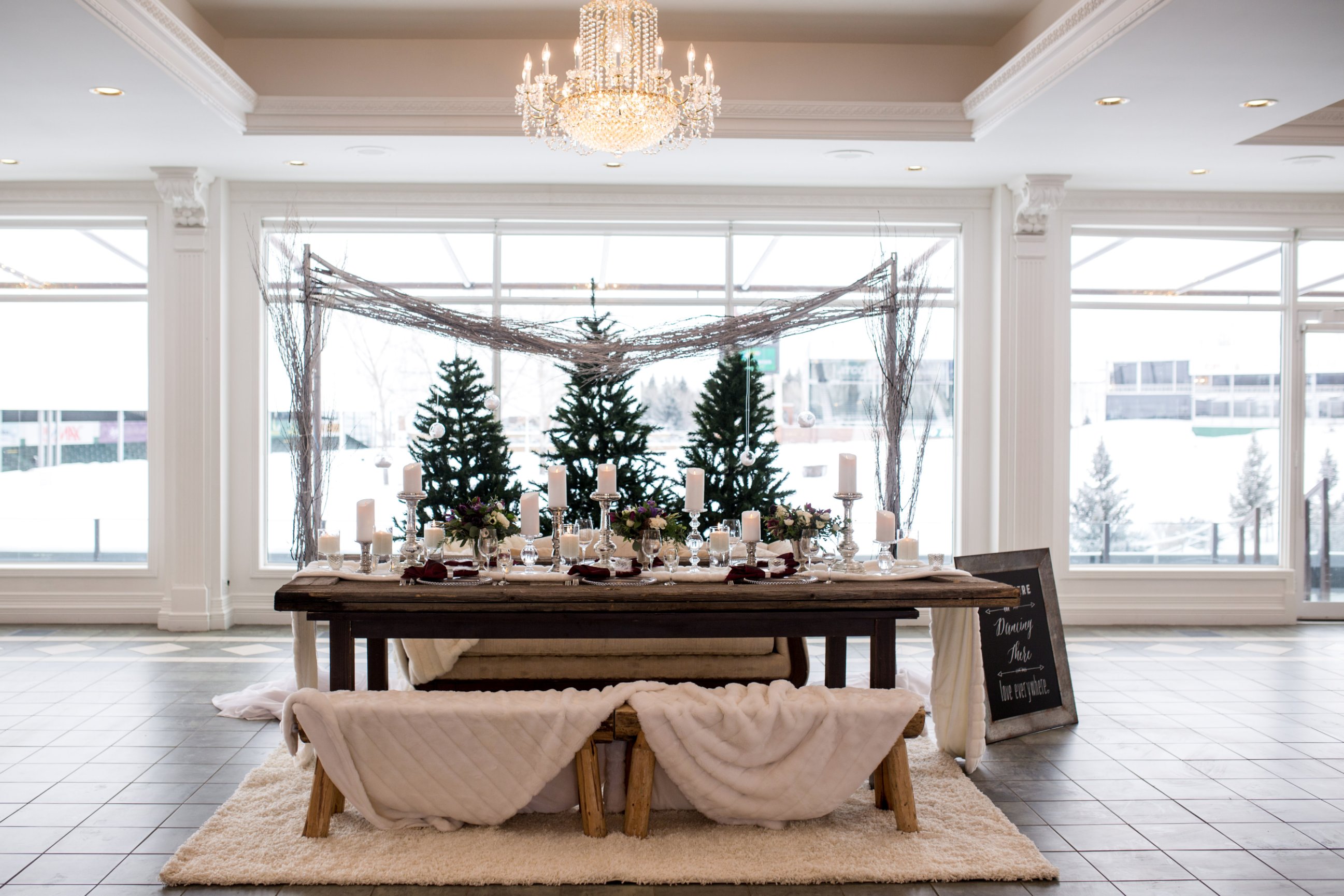 Calgary Winter Weddings at Spruce Meadows