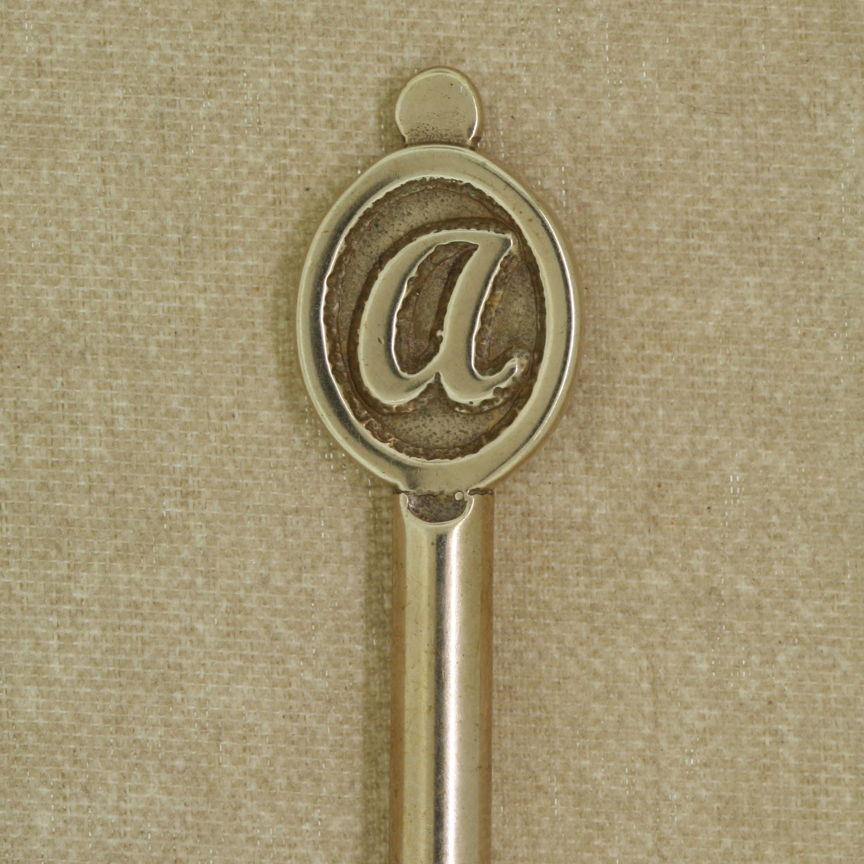 Letter A Initial Pattern - DIY Castings