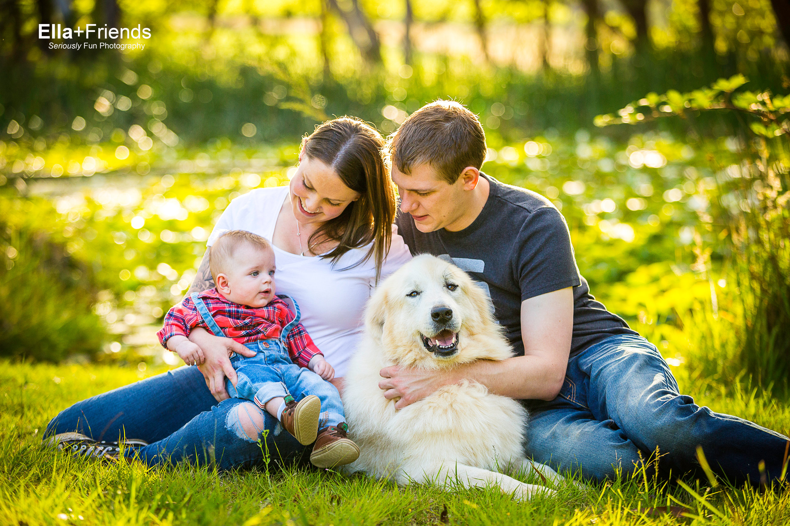 Family Portraits at Ella + Friends Photography