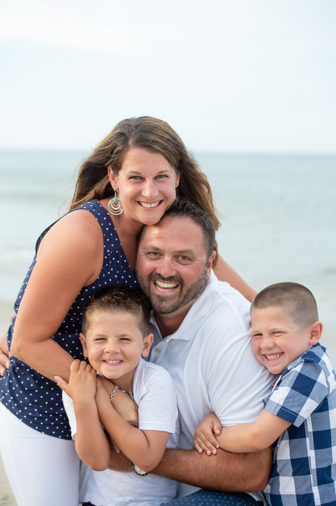 Hugs With The Hamm and DeLacy Families! - Outer Banks Family Photography