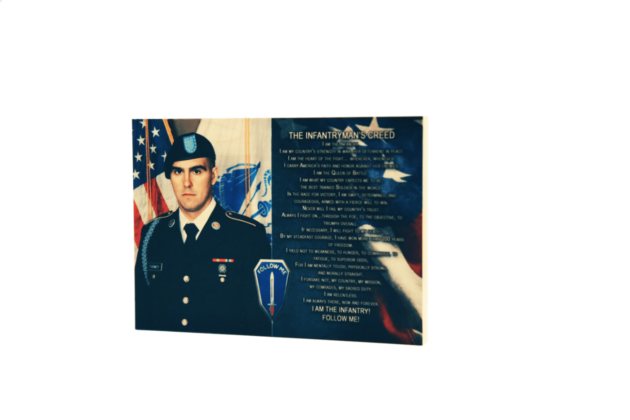 Infantry Creed - Soldier Photos, LLC
