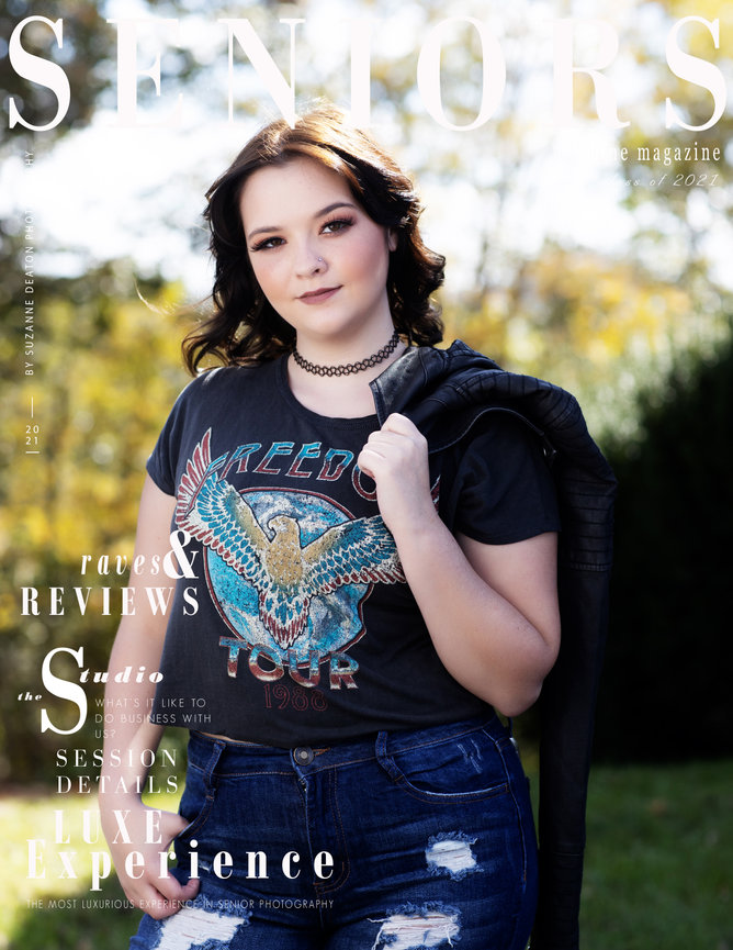 2021 SENIOR MAGAZINE COVER CONTEST