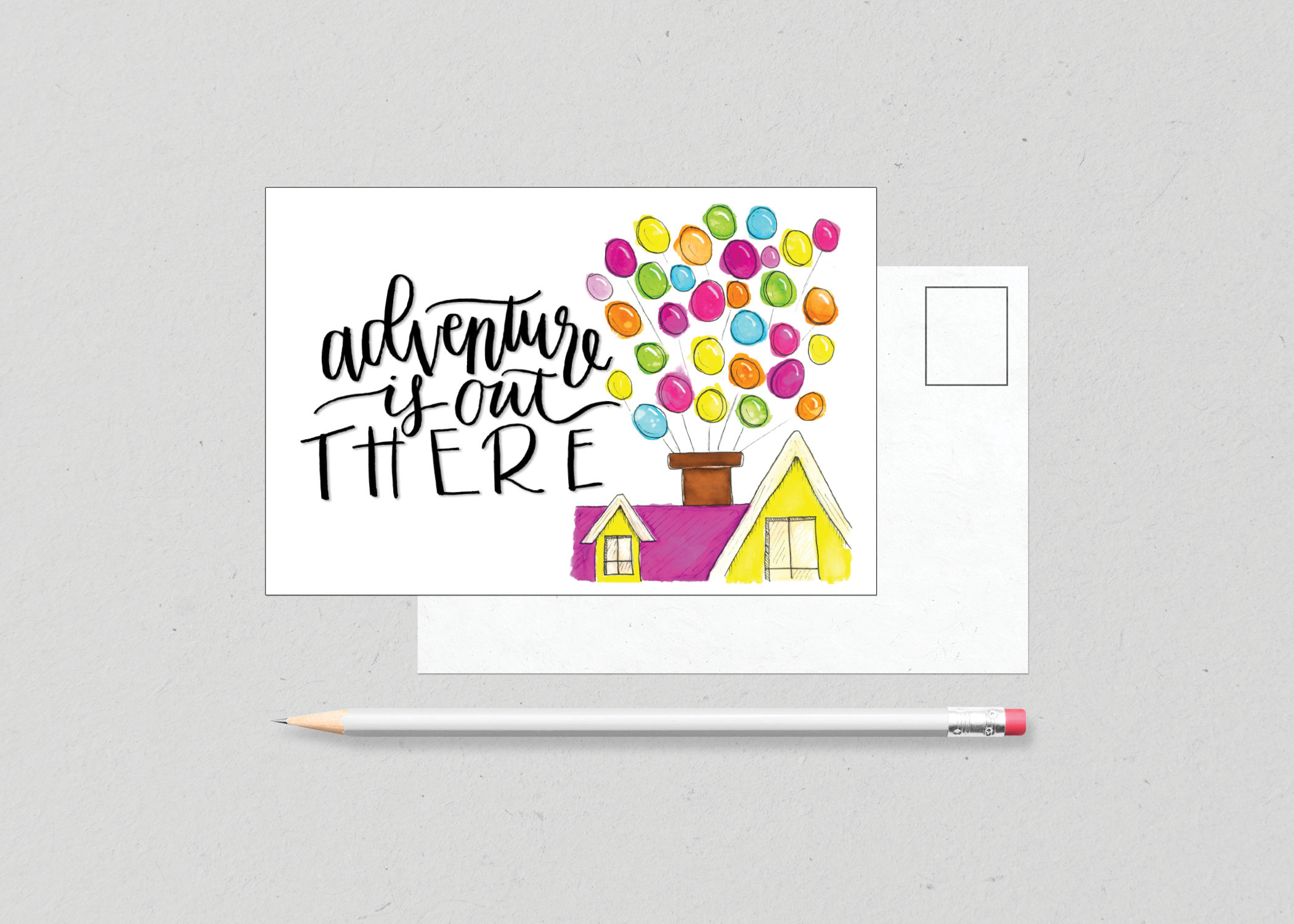Adventure is Out There Notecard - Stephanie DeFranco Photography