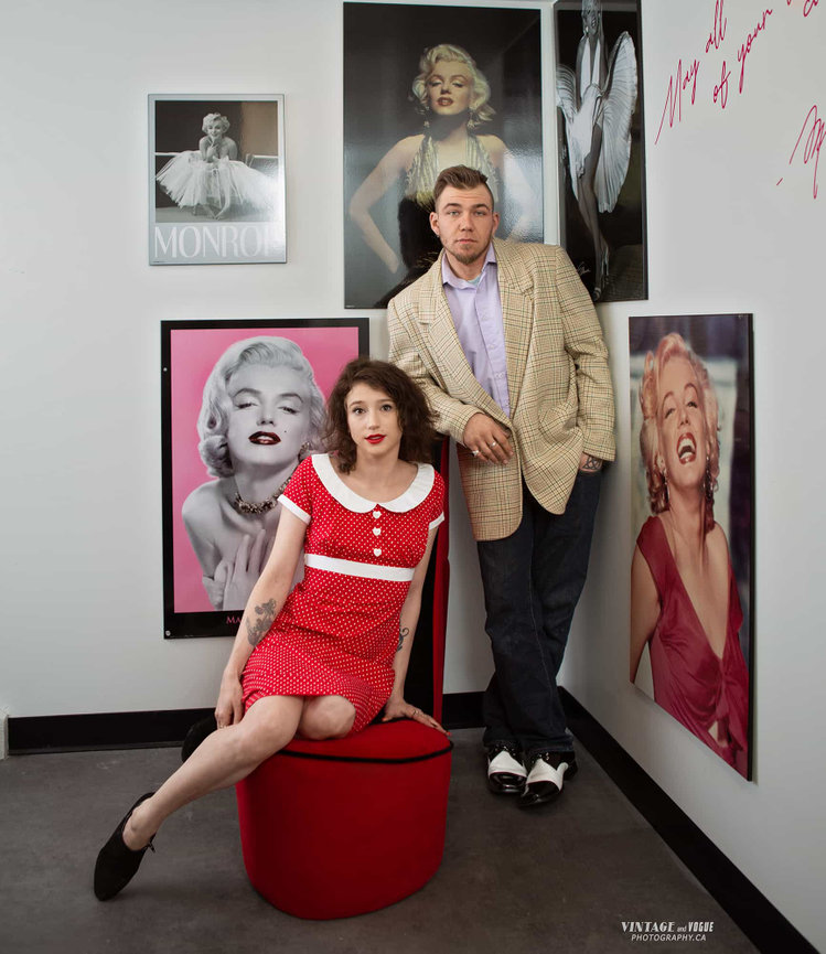 DREAMLAND DINER RETRO WINNIPEG PHOTOSHOOT