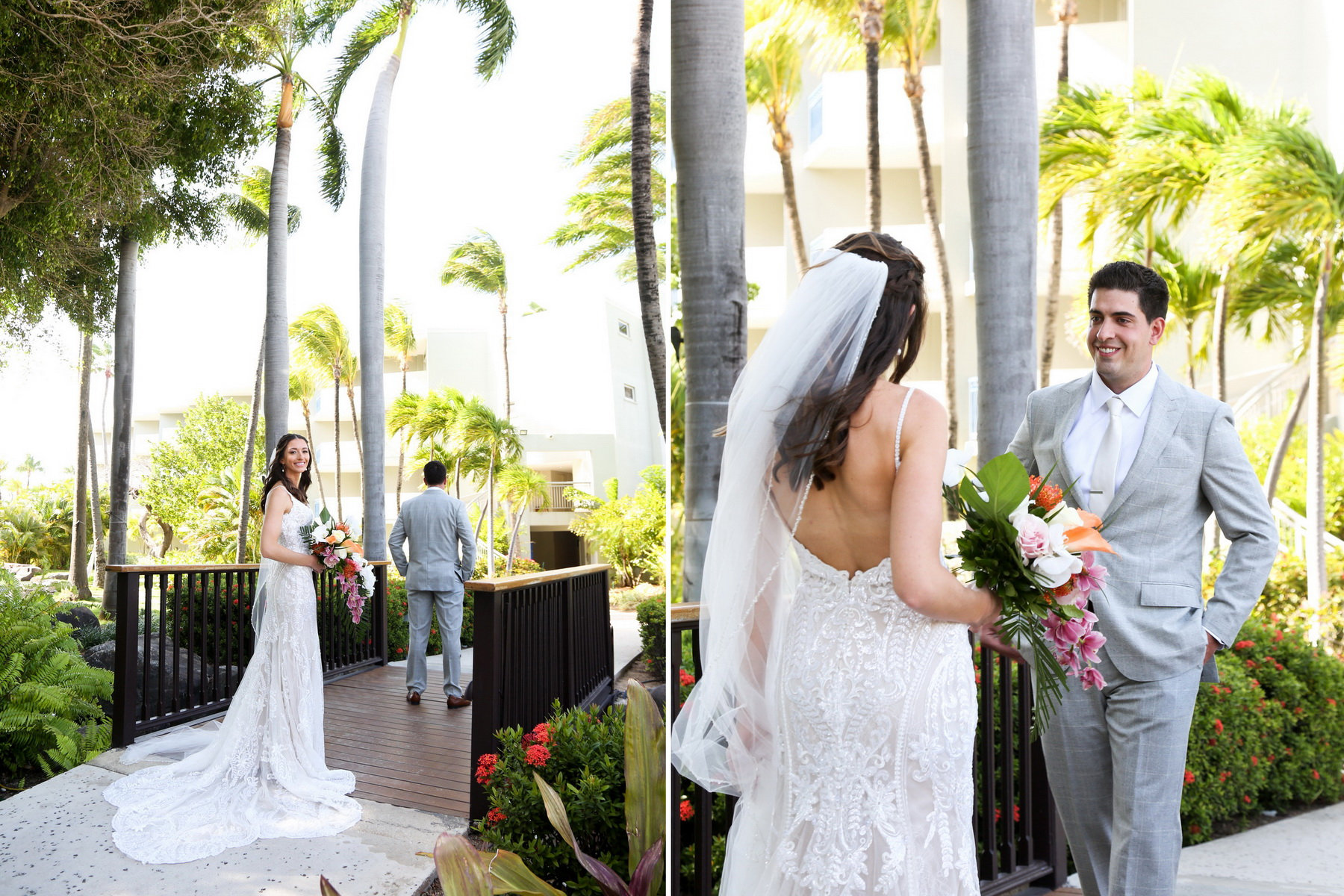 Hilton Aruba Caribbean Resort Wedding - Maria and Trent