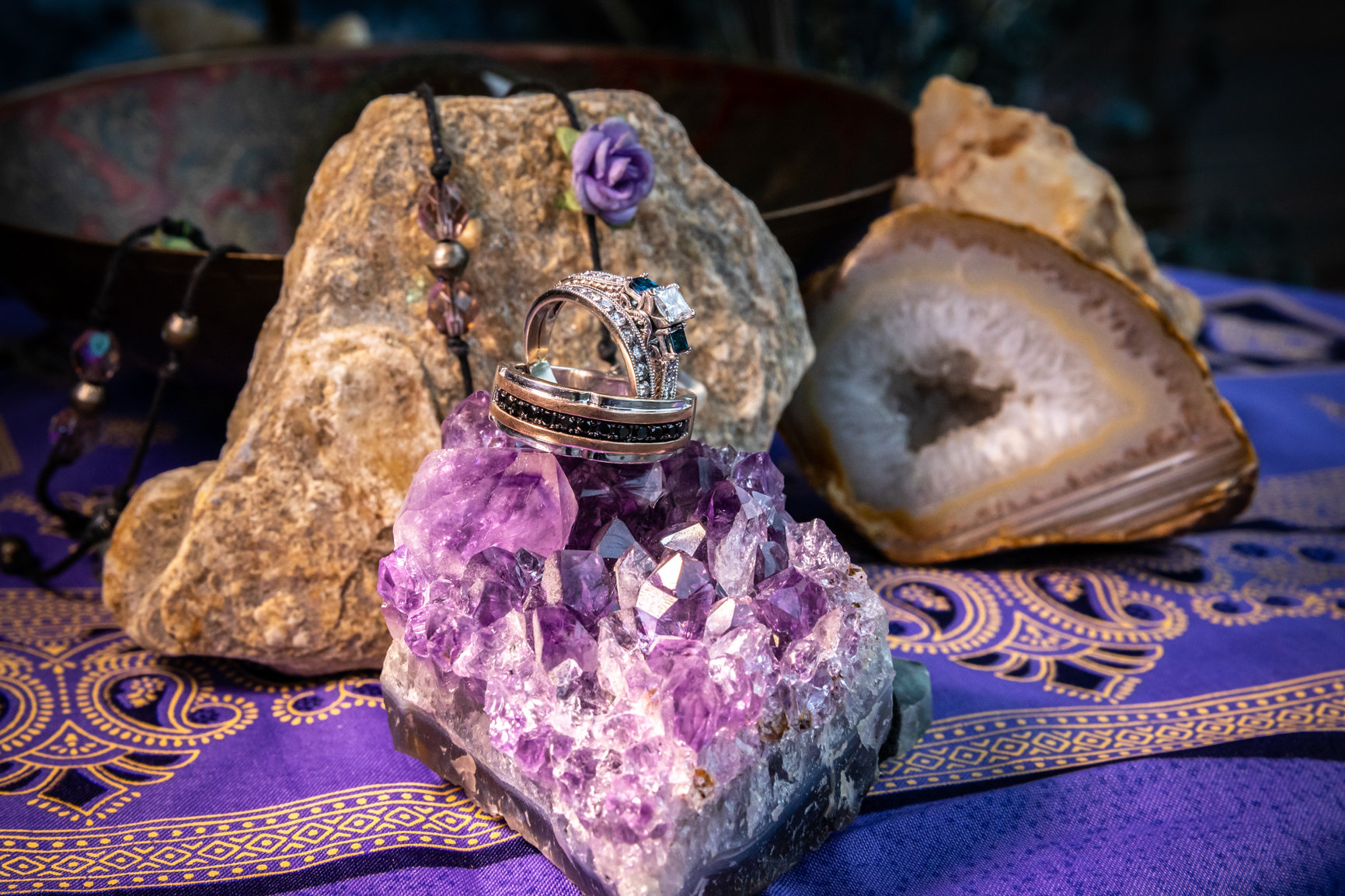 Crystal and Dain celebrate their wedding in the most unique way ...