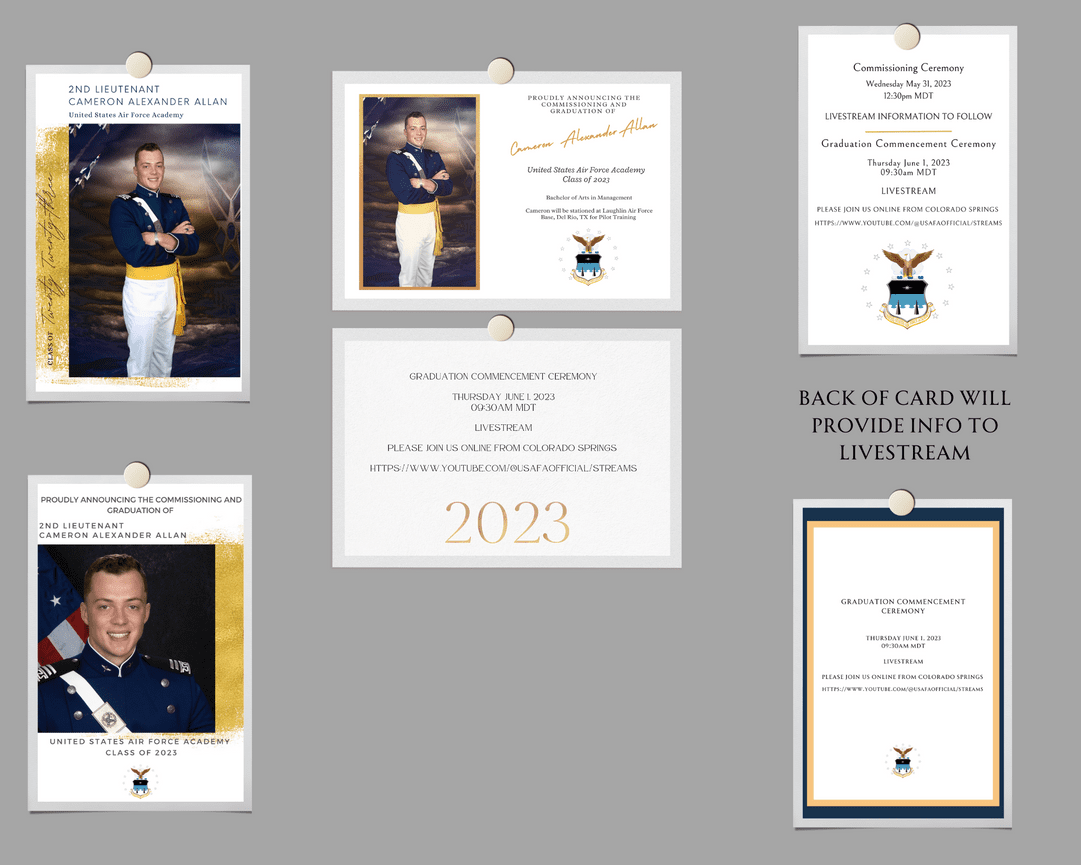 United States Air Force Invitation