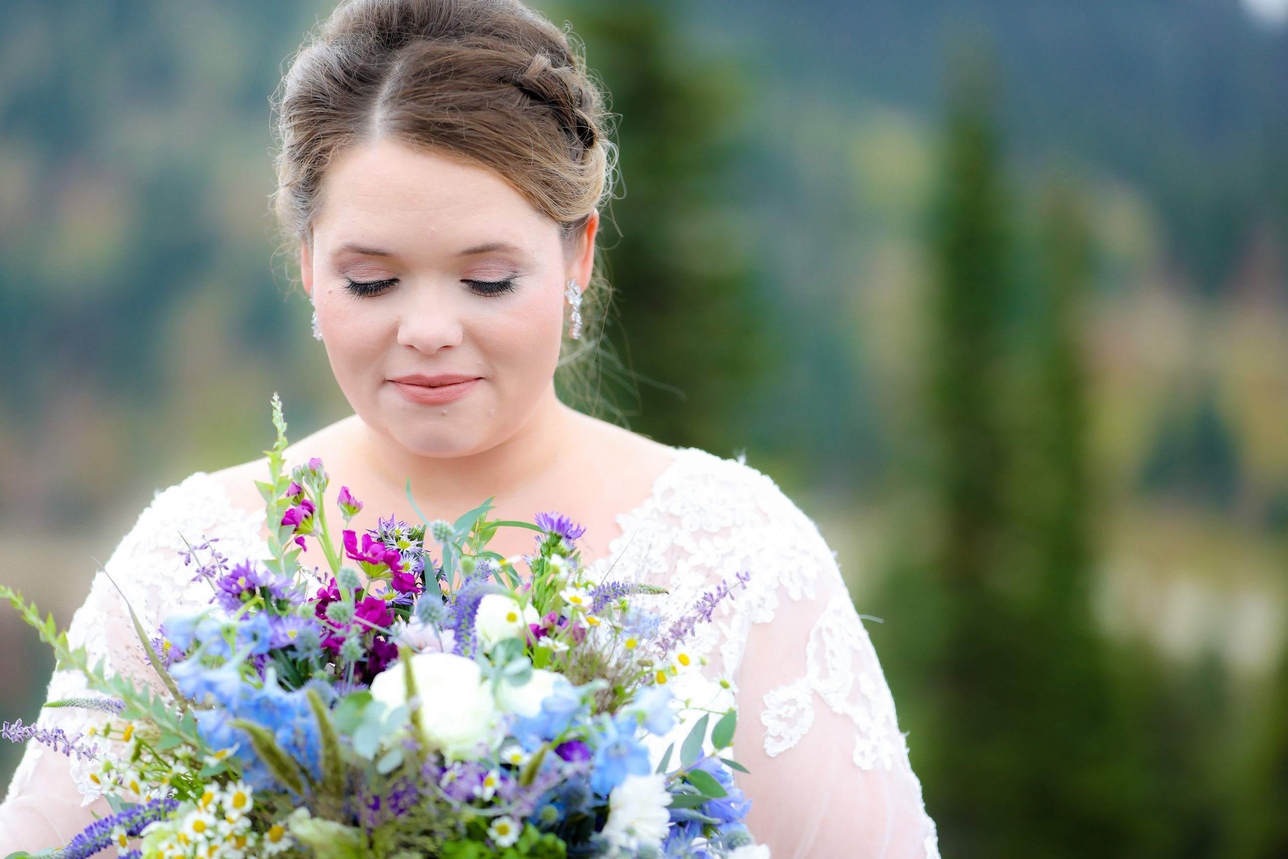 Whitefish Mountain Resort Summit Wedding | Whitefish Montana