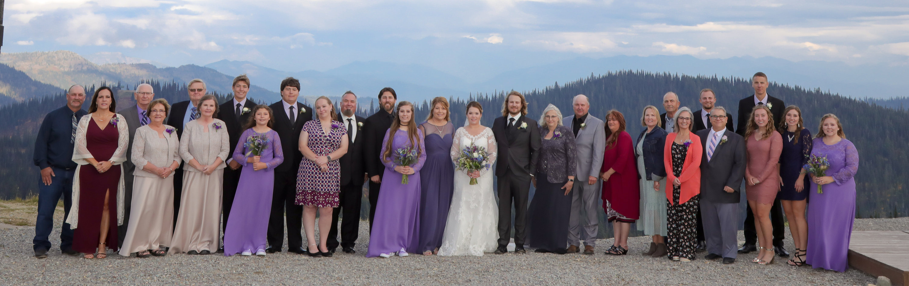 Whitefish Mountain Resort Summit Wedding | Whitefish Montana
