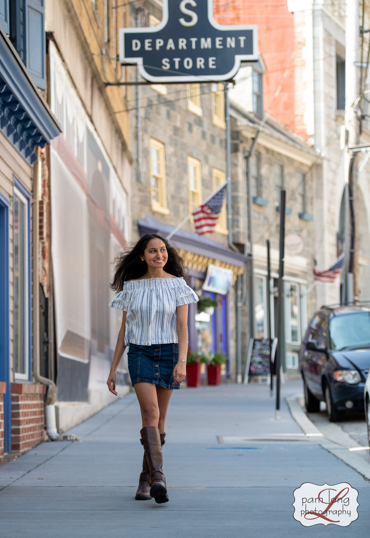 Anjali's senior portraits - Pam Long Photography