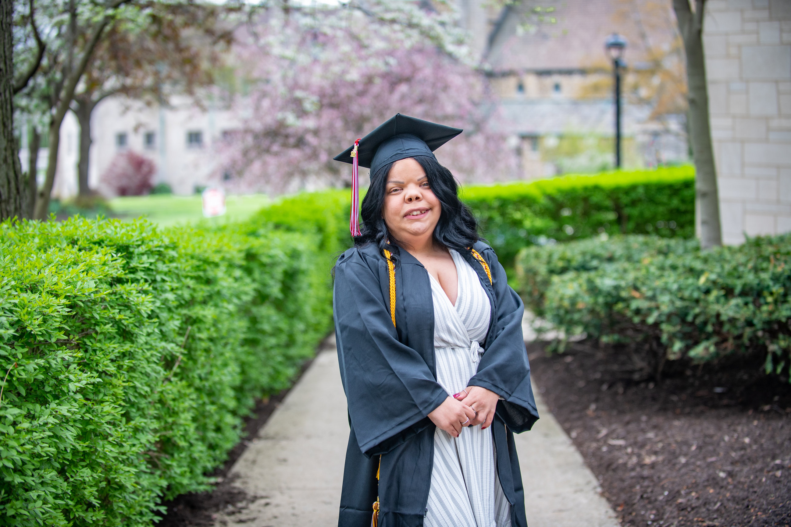 Alyssa YSU Summa Cum Laude Graduate 2022 - Heather DelPrincipe Photography