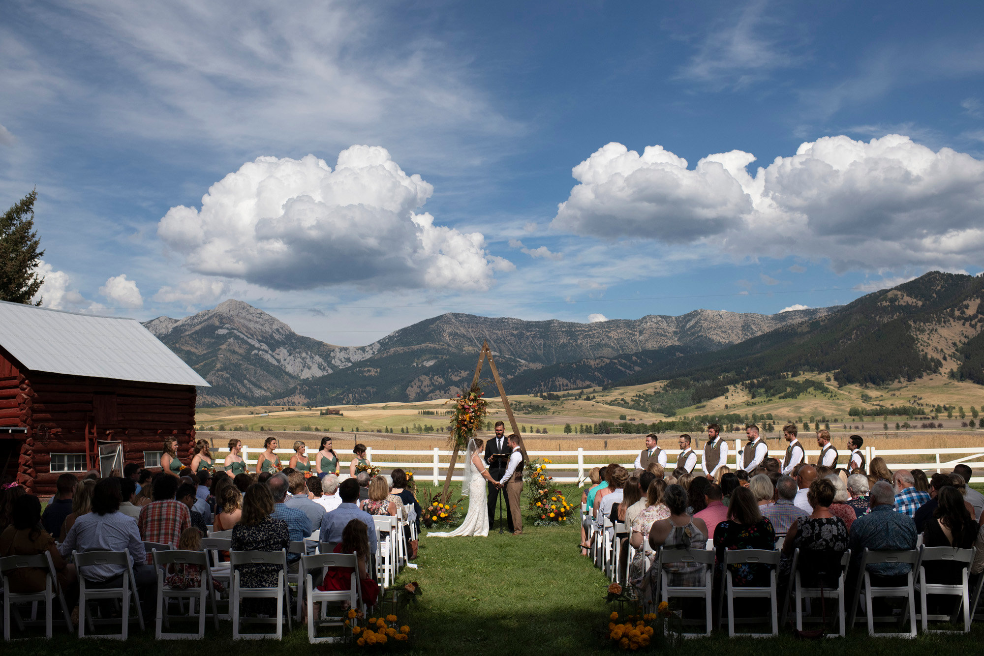 Mackenzie and Jason - Wedding at Roy's Barn in Bozeman, Montana ...