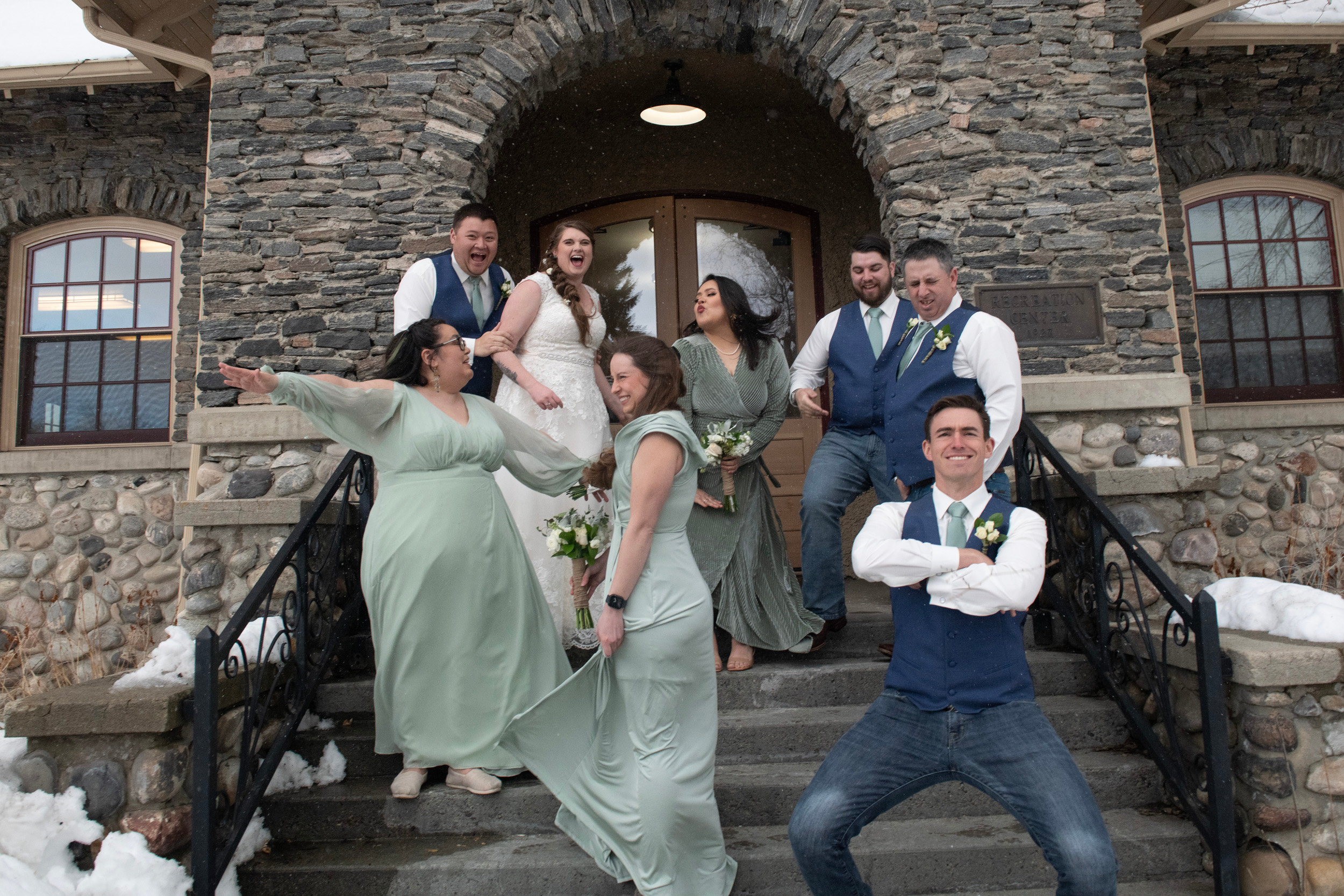 Morgan and Brian's Bozeman wedding at Beall Park - Jessie Moore ...