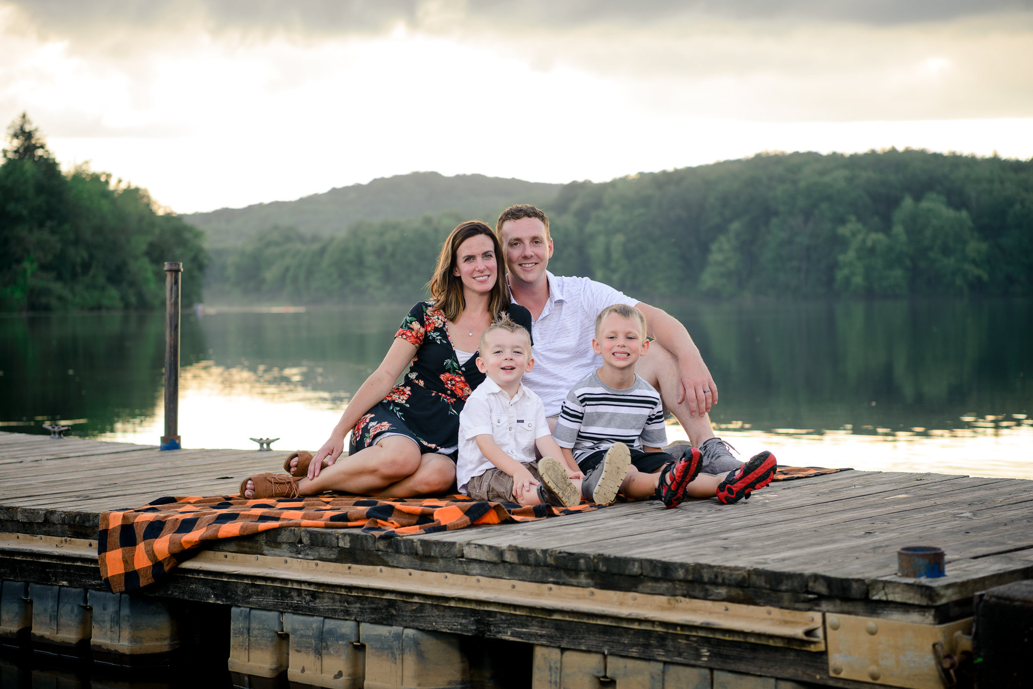 Bogan Family Photos: Moraine State Park - Elaina Eppinger Photography
