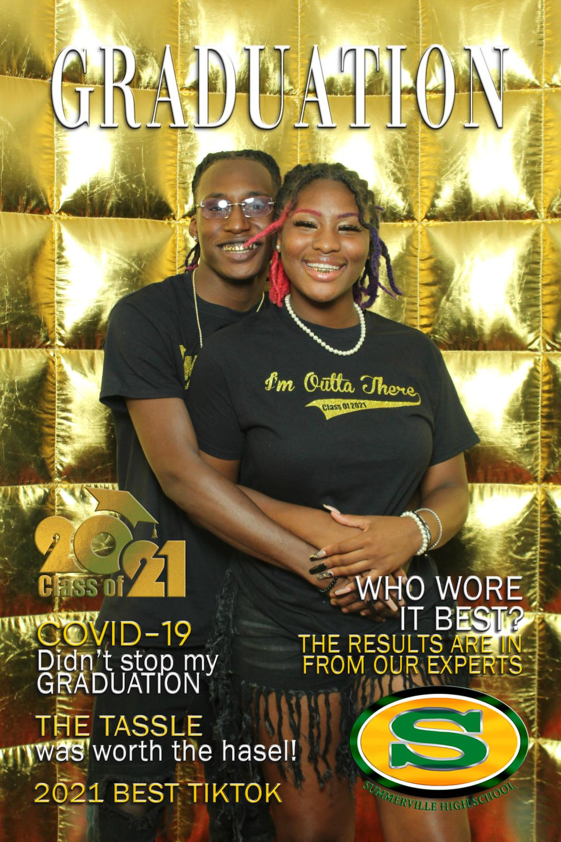 Summerville High School Graduation Mirror Photo Booth - http://www ...