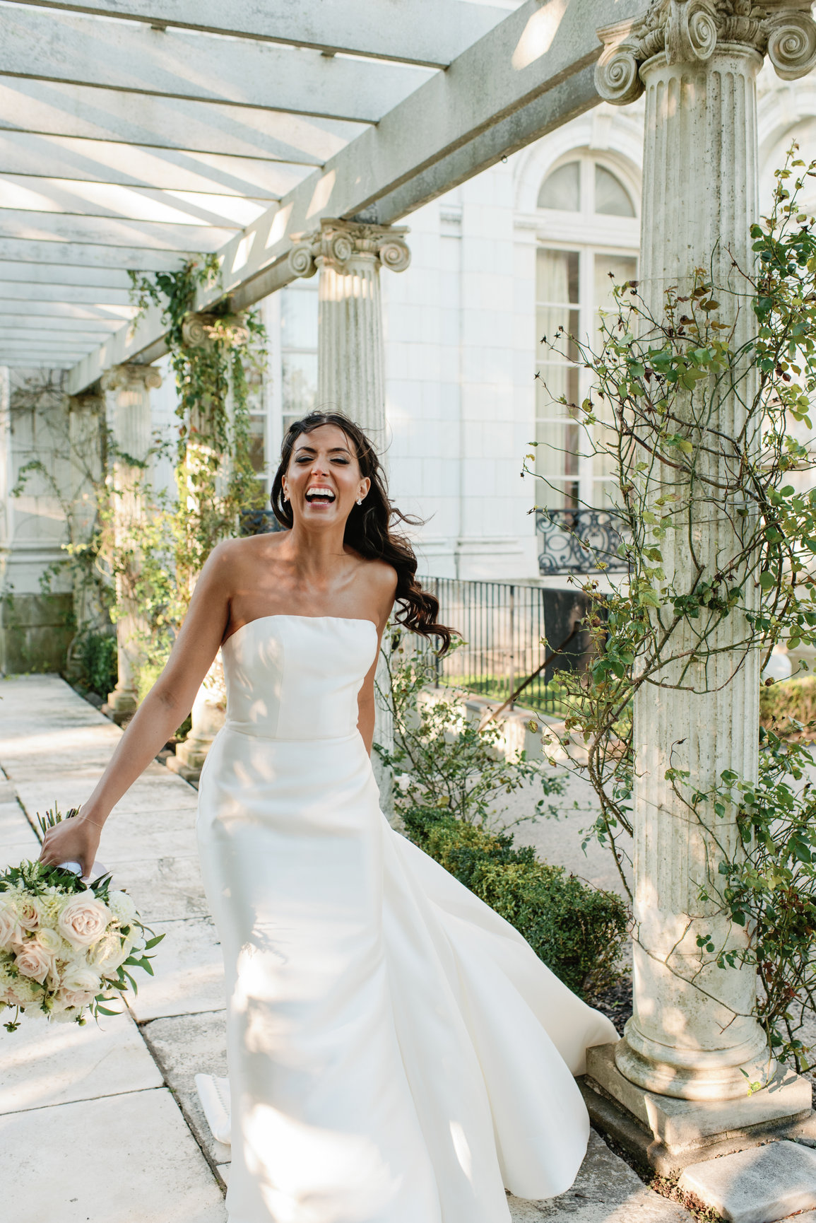 Kelsey + Collin / Rosecliff Mansion - Ludwig Photography