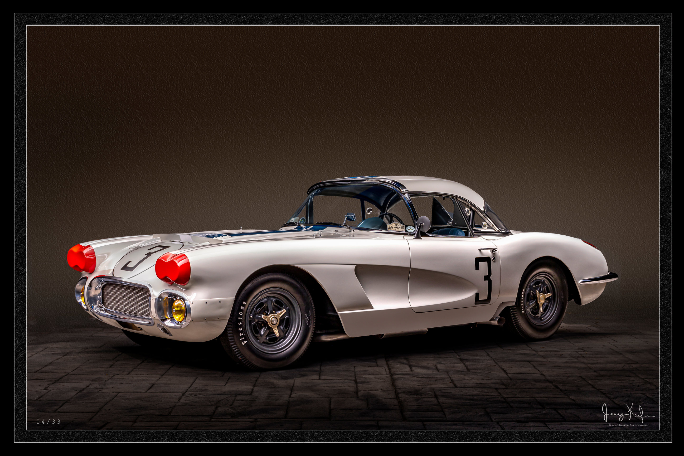 Chip Miller's Legacy Corvette - Limited Edition Art Honoring a ...