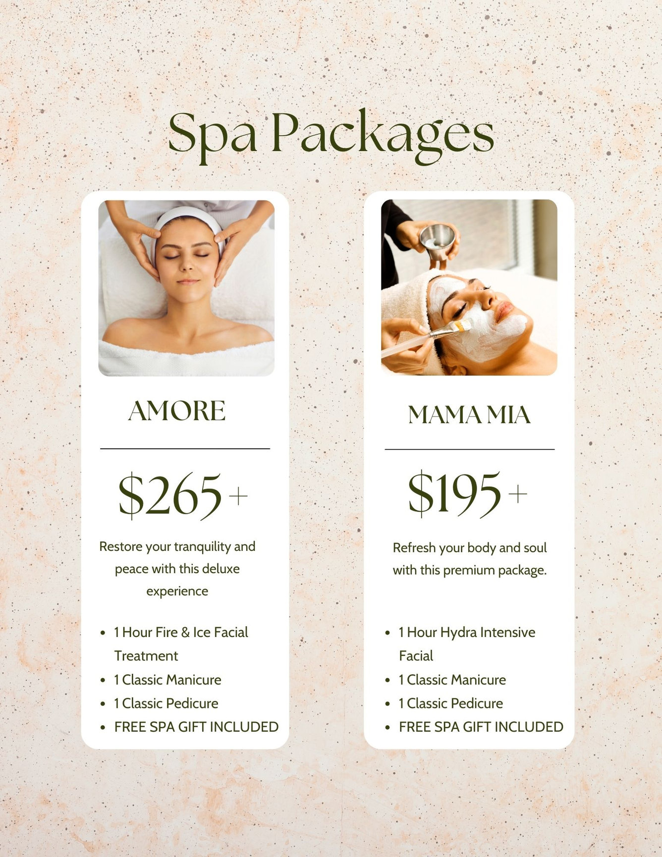 Have You Tried One of Our Spa Packages? - Bella Salon and Spa