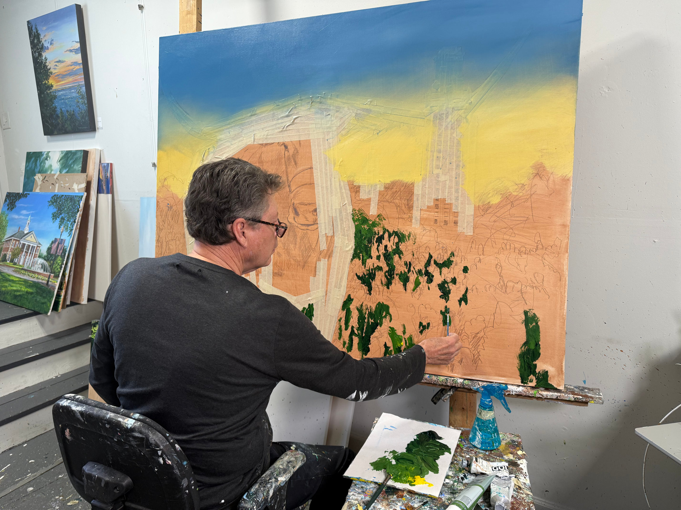 ON THE EASEL - William Mangum Fine Art