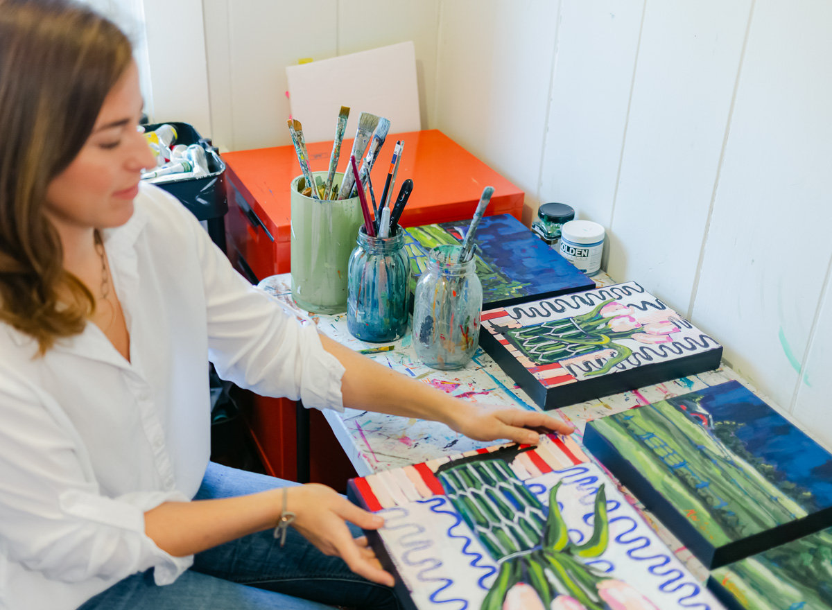 Marian Pouch Artist, Greenville SC