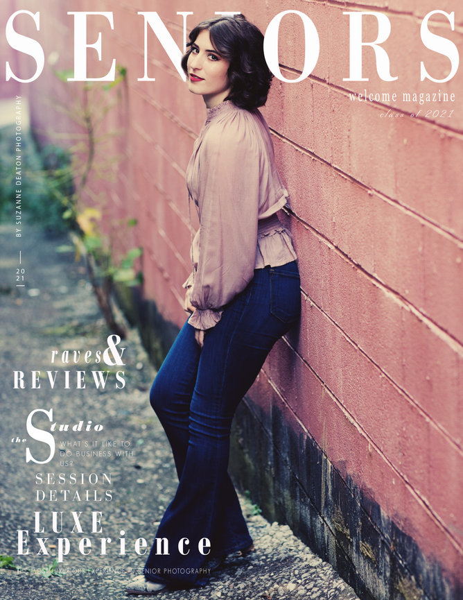2021 SENIOR MAGAZINE COVER CONTEST