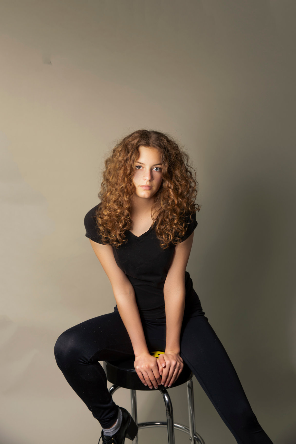 fixing a backdrop and liquifying hair - Fort Worth Photographer
