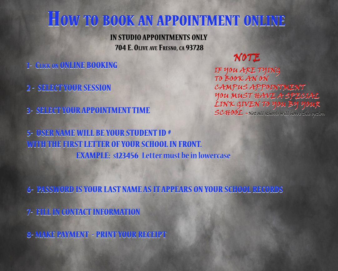 HOW TO BOOK - Maxwell Studio