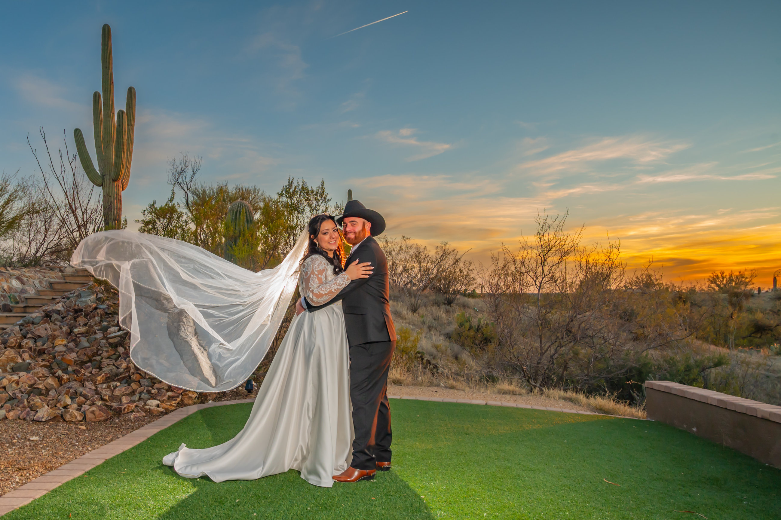 Diana and Matt at Saguaro Buttes - Solaris Photography