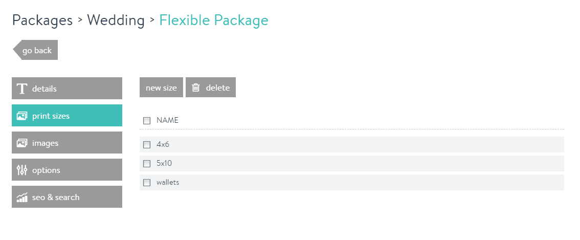 How do I set up Packages? - PhotoBiz Knowledge Base