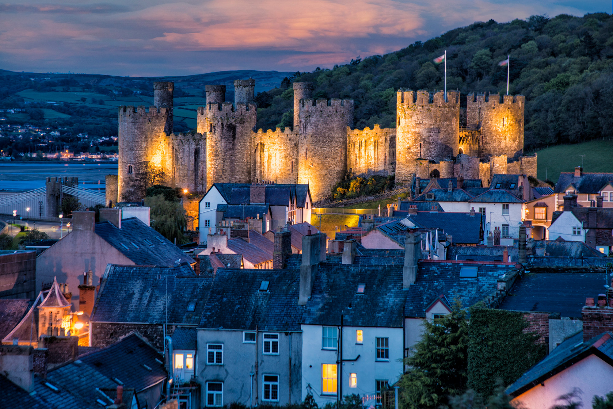 Conwy Castle, Wales - Jim Zuckerman photography & photo tours