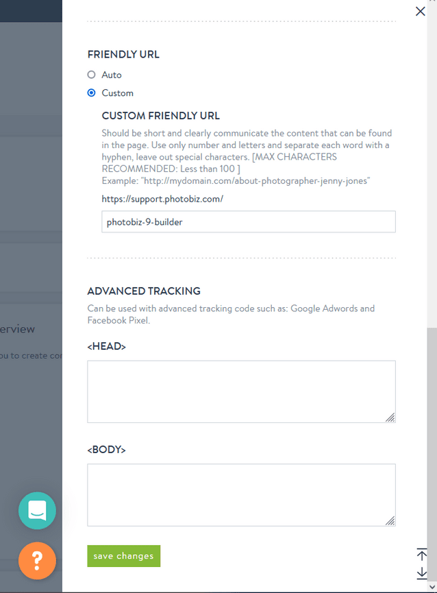 How To Create Friendly URLs - PhotoBiz Knowledge Base