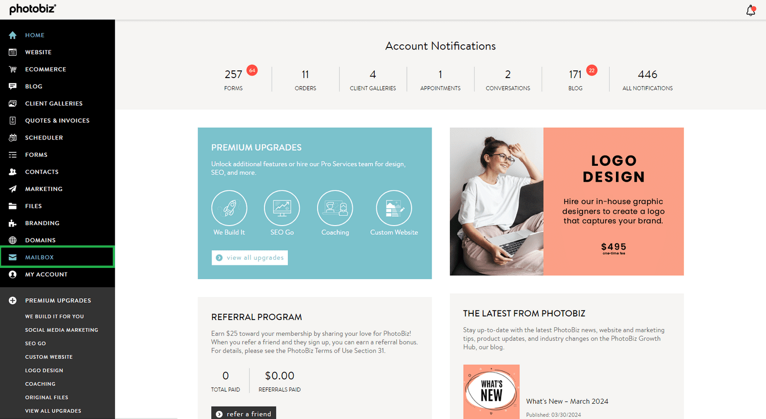 Accessing Your PhotoBiz Mailbox: Quick Guide for Clients