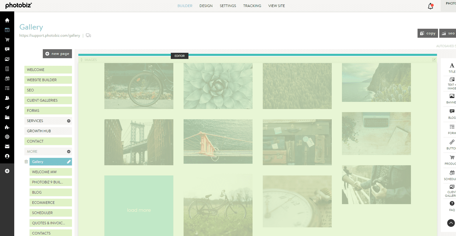 How To Drag Blocks To Move Around On Your Page - PhotoBiz Knowledge Base