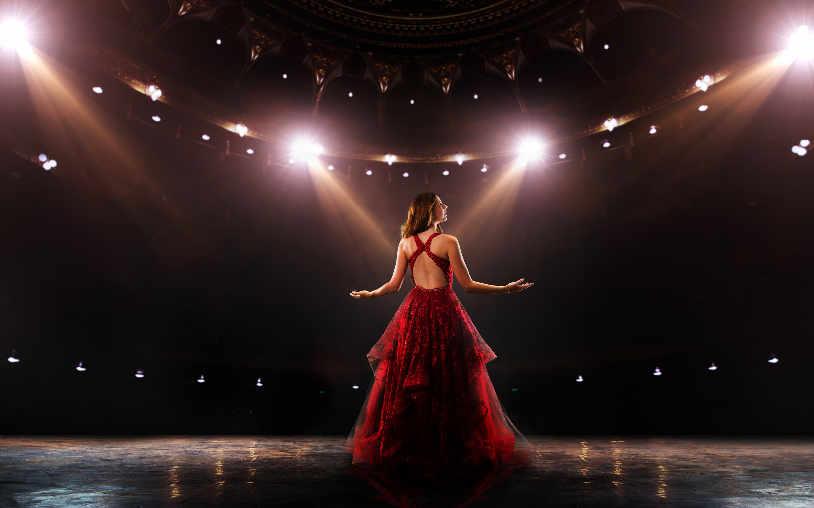 Theater Senior Portraits in Columbia, MO - Kacey D Photography