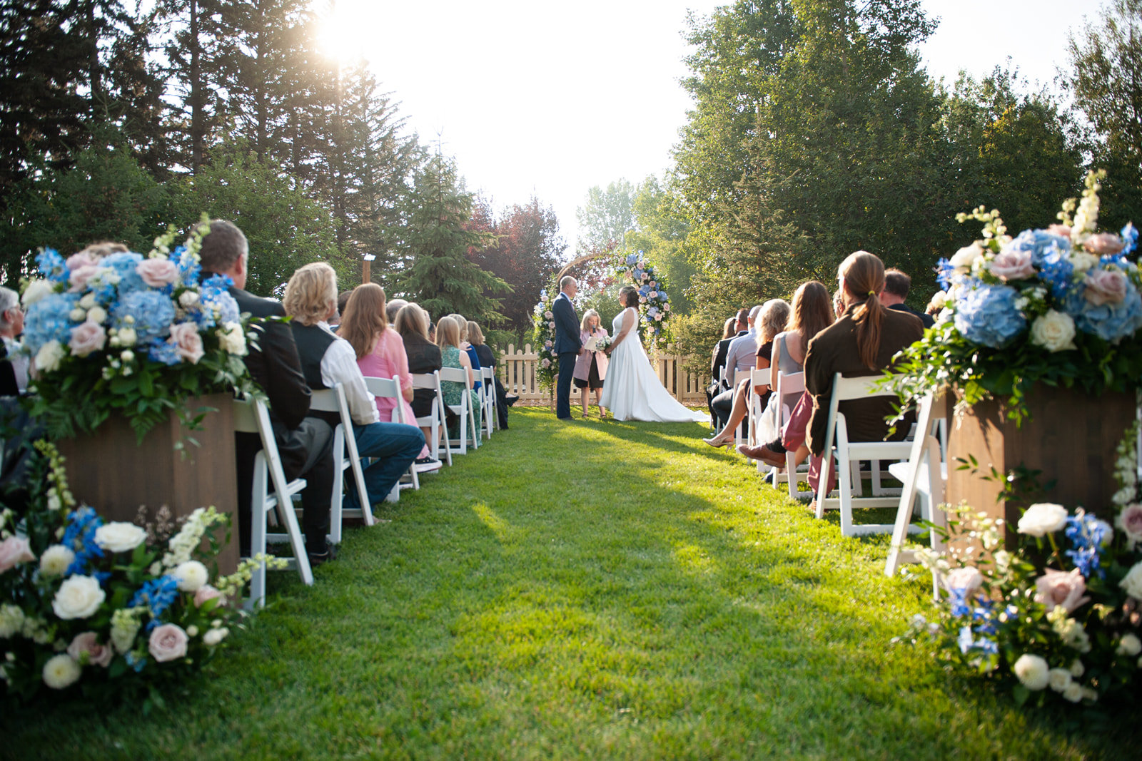 Bow Valley Ranche Garden Wedding Calgary