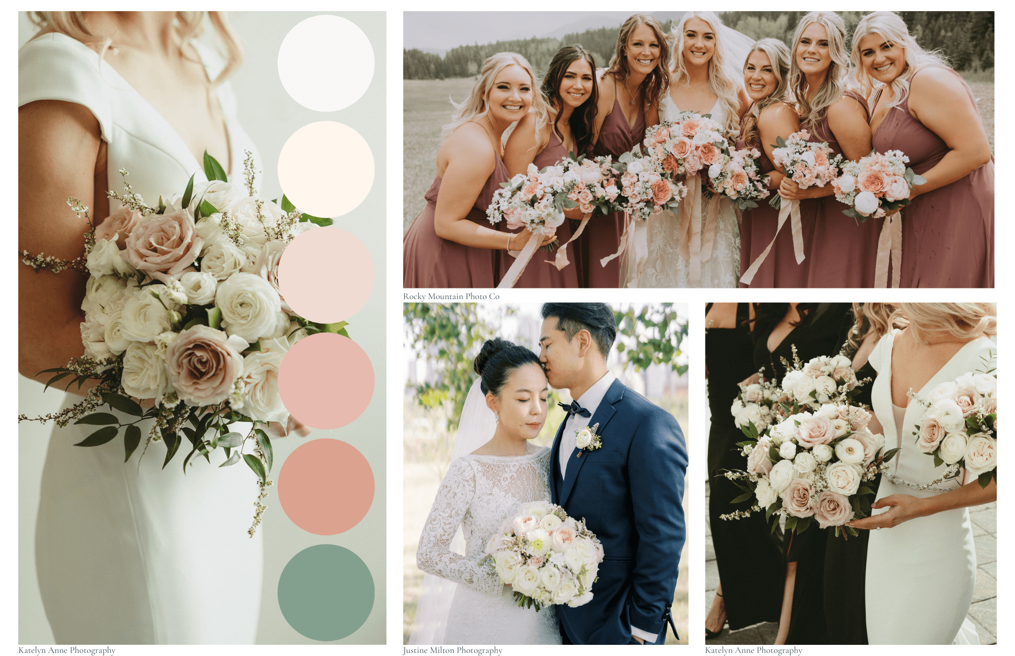 15 Most Popular Wedding Colour Palettes
