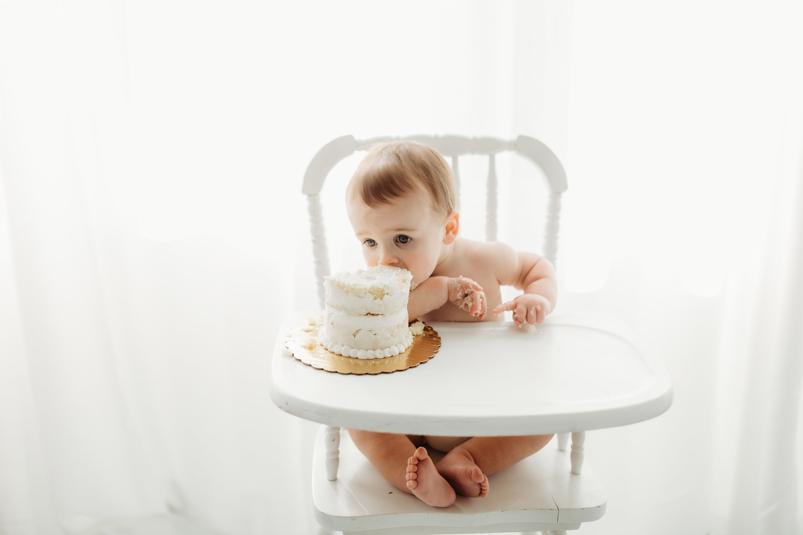 Cake Smash - Sindi Blanchette Photography