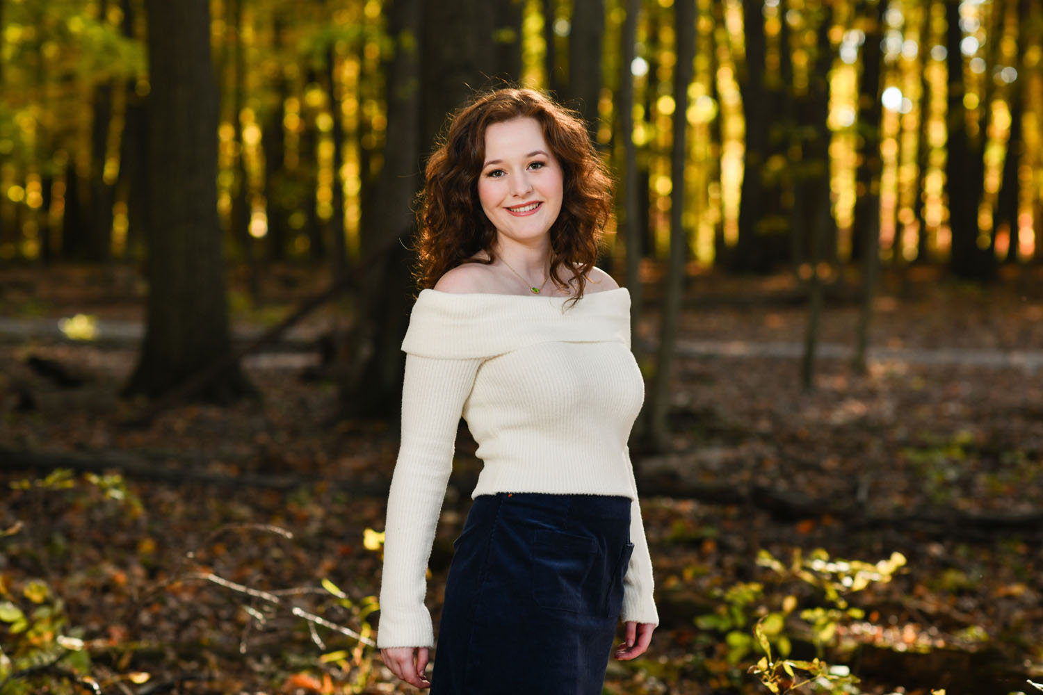 A Perfect Fall Day with Ava: Classic Style at Glacier Ridge