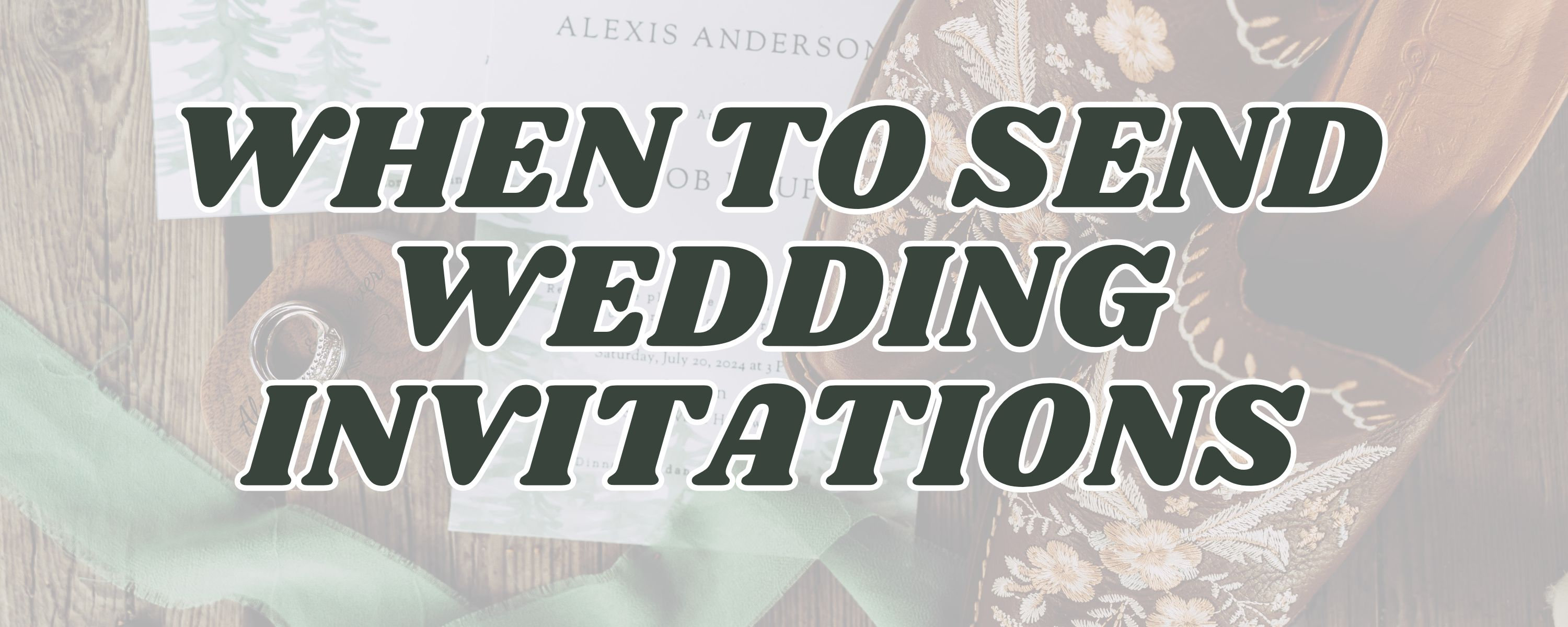 When should I send out invitations&;#x3f; Wedding 101 - East ...